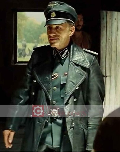 Christoph Waltz Inglourious Basterds Coat | German Officer Coat