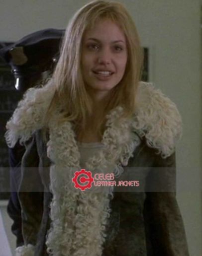 Girl Interrupted Angelina Jolie Coat |Lisa Shearling Jacket